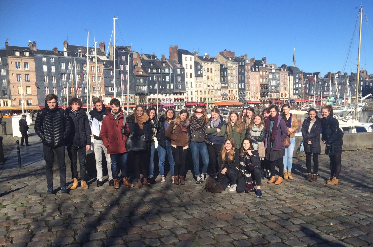 French Exchange students enjoy their visit - John Masefield High School